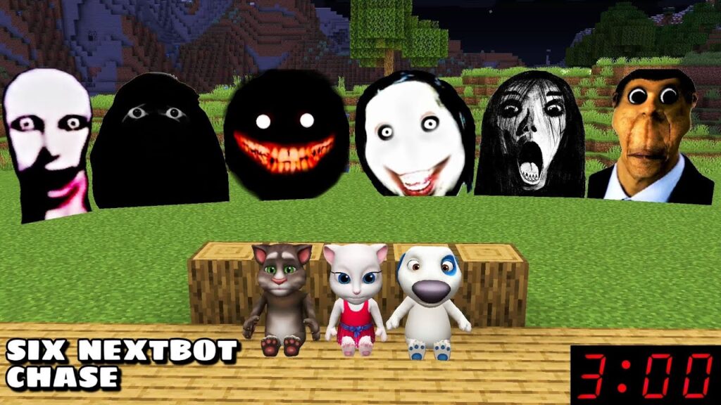 FOUR MR INCREDIBLE NEXTBOT CHASED ME in Minecraft – Gameplay – Coffin ...